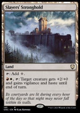 Slayers' Stronghold⁣ - Commander: Phyrexia: All Will Be One⁣ (Rare ...