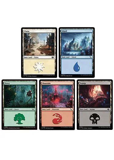 MTG: Basic Lands Bundle (50 Count) | Double Sleeved