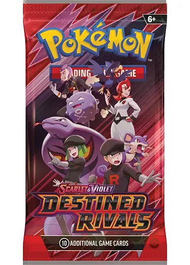 Pokemon TCG: Destined Rivals - Booster Pack | Double Sleeved