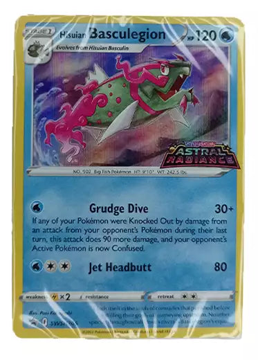 Pokemon TCG: Hisuian Basculegion Battle Box Deck | Double Sleeved